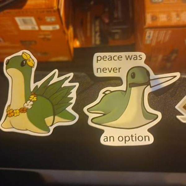 Plush Nessie Waterproof Sticker | Apex Legends - Etsy