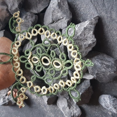 Tatting Pattern PDF Maple Leaf by Frivolite Con Sabor for - Etsy