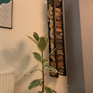 Wall Mounted Industrial Firewood Log Store / Storage Large or - Etsy ...