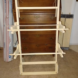 Tall Frame Loom Table or Floor, Wooden Loom, Tapestry, Do-it-yourself ...