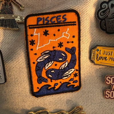 Zodiac ARIES Iron on Patchsew On Embroidered Patches - Etsy