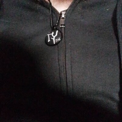 Big Satanic Cross Brimstone Leviathan Pendant Occult Gothic Jewelery ...