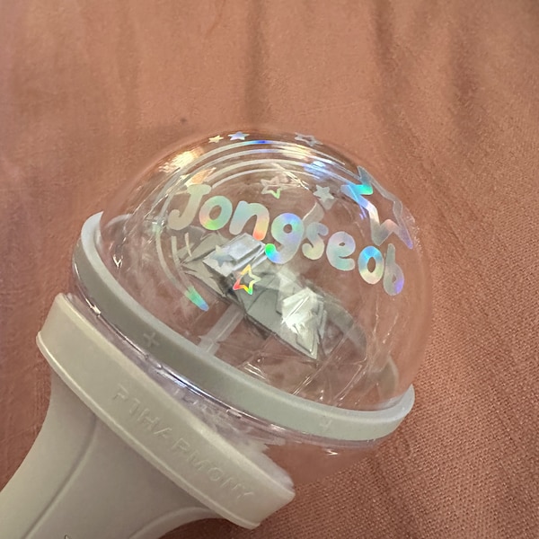 CUSTOM Kpop Lightstick Decals / Vinyl Sticker / Lightstick Sticker ...
