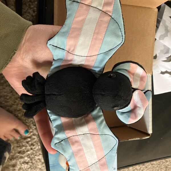 Custom Pride Batling! - Stuffed Plush Bat, Made to Order, Doll, Plushie ...