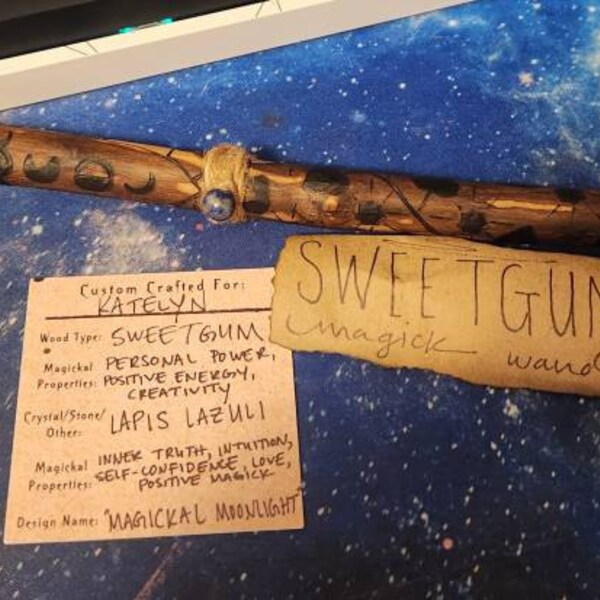 Adopt a Lunar Magick Wand *choose Your Unique Magic Wand!* - Etsy