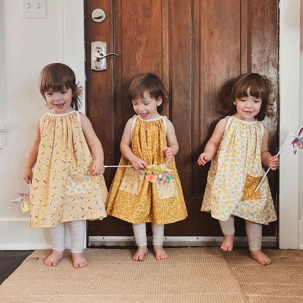 Girl Swirl Dress PDF Sewing Pattern - Etsy
