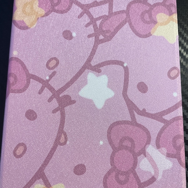 Pink Kitty Cartoon Kindle Case Custom for Paperwhite 1/2/3/4, Kindle ...