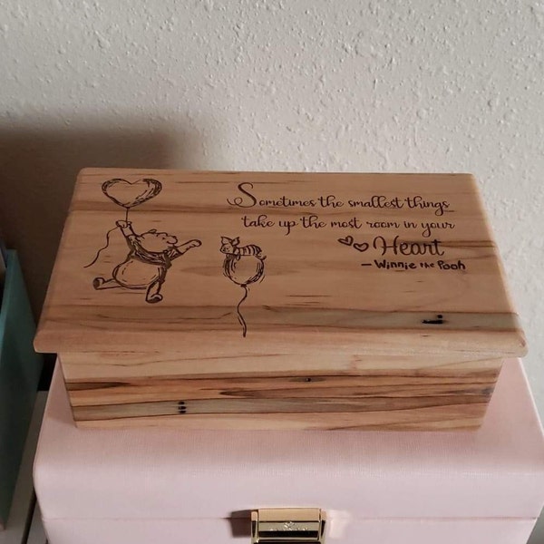 Personalized Pooh Music Box Choose Your Song, Winnie the Pooh Music Box ...
