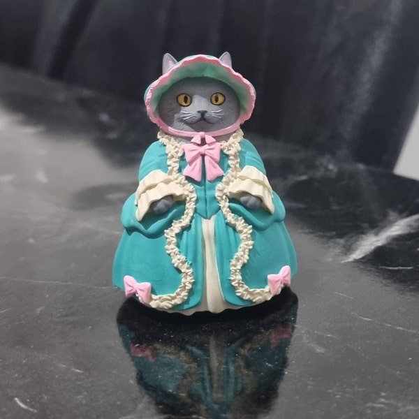 Lucky Beckoning Cat Fancy Furries Figurines Adorable Animal ...
