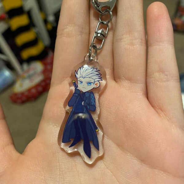 BSD Dazai, Chuuya Keychain - Etsy