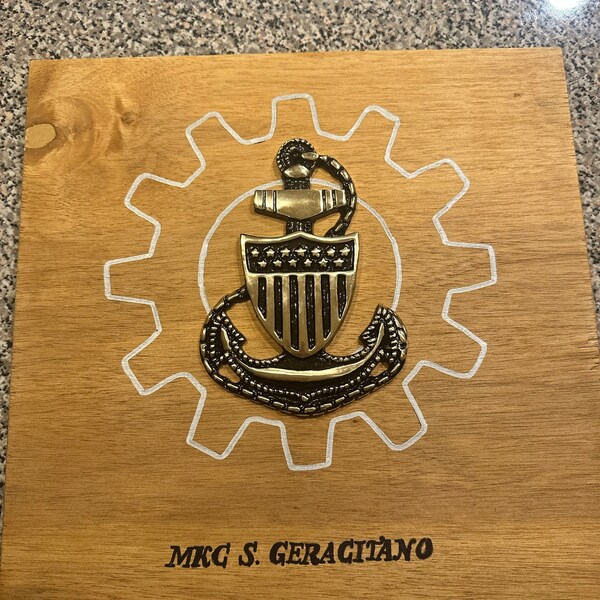 USA Army Emblem SOLID BRASS Metal Military Insignia 5 - 5/8 Inch in ...