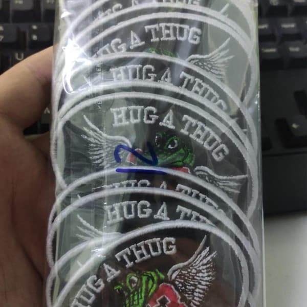 Custom Embroidered Patch, Custom Made, Free Shipping on All Orders, All Backing Types Available ...