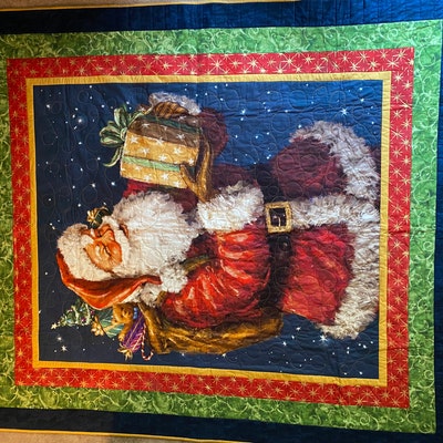 Kit to Make a Teal Calypso II One Fabric Kaleidoscope Quilt by - Etsy