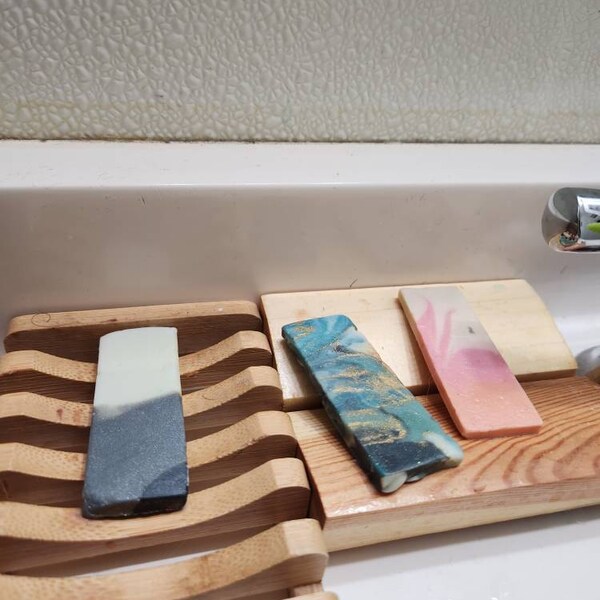 Peach Peony & Pearl Cold Process Soap | Bar Soap | Artisan Soap | Gifts Under 30 | Handmade Soap ...