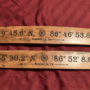 Custom Barrel Stave Barrel Stave With Last Name Personalized | Etsy