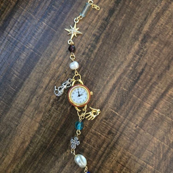 Charm Watch Bracelets - Etsy