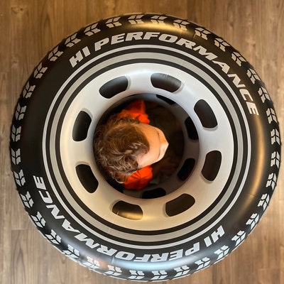 Race Car Tire Party Inflatable Race Car Birthday Decorations Race Car ...