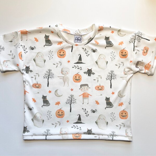 Boxy Tee Pattern, Baby T-shirt Pattern Toddler Oversized T-shirt Sewing ...