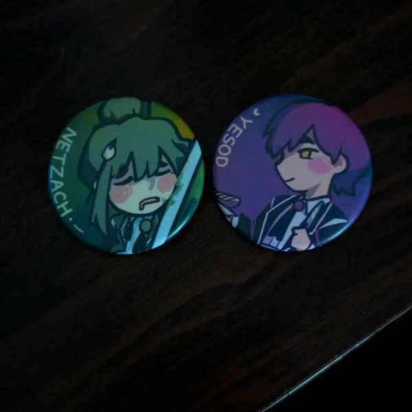 Holographic Vinyl Sticker - Ryoshu, Faust, Ishmael (limbus Company) - Etsy