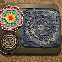 Pattern Bundle: Squared UP Mandalas - Etsy UK