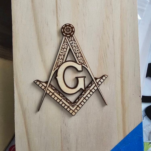 Masonic Past Master Plaque - Custom Wood Engraved - Etsy