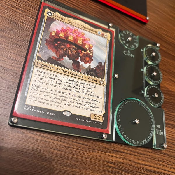 Magic Commander EDH Command Zone Tray - MTG Magic the Gathering ...