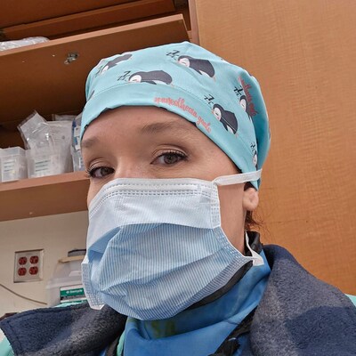 Anesthesia Medication Labels Men's Scrub Cap, Men's Scrub Hat, Skull ...