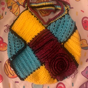 Sally's Patchwork Heart Crochet Baby Blanket Pattern NBC Inspired Jack ...