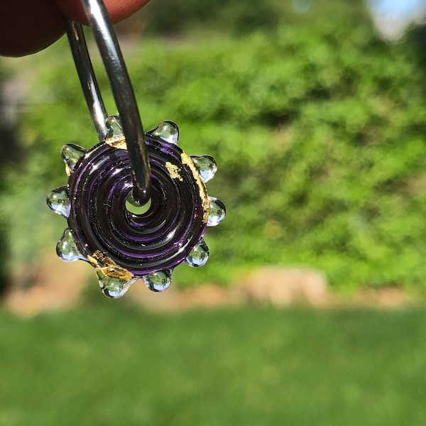 Modern Sculptural Glass Ring | Contemporary Organic Style Statement ...