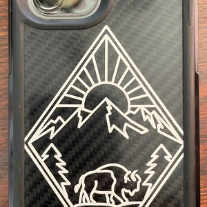 Mountain Wolf Compass Vinyl Decal Sticker, Compass Rose, Mountain Decal ...