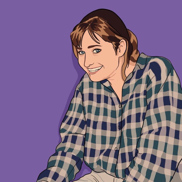 Custom Illustrated Phone Wallpaper | Hand-drawn | Digital Download ...