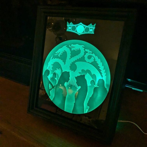 Spirit Anime DIY Light Box Templates PDF for Printing SVG for Cutting ...