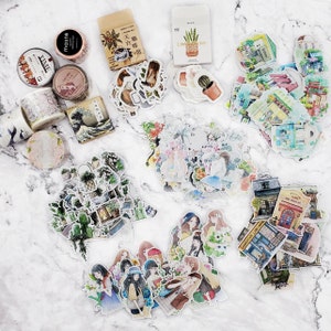 Boutique Shop Pack, Bohemian Storefront Sticker Sack, Planner, Sticker ...