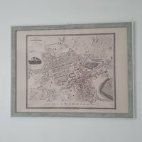 Map of CANALS and Navigable Rivers William Swire 1888 Rare Exceptional ...