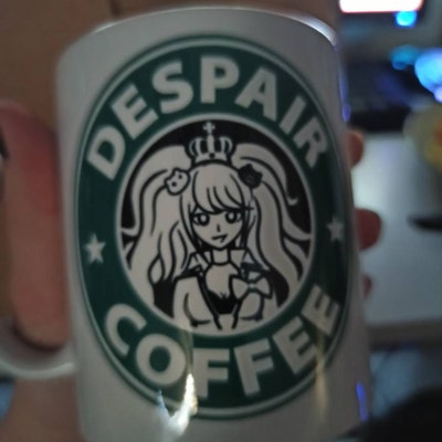 Womens Slim Fit: Despair Coffee / Danganronpa / Junko T-shirt - Etsy