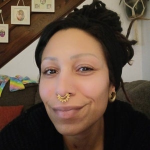 Gold Triple Stacked Beaded Septum Ring With Gap Piercing Hoop Conch ...