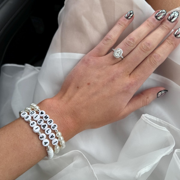 MSU Spartan STACK - Beaded Bracelets | Michigan State Bracelets ...