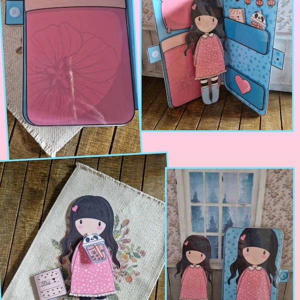 Articulated Paper Doll DIY Kit - Etsy