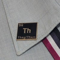 They/them - Pronoun Pins - Etsy