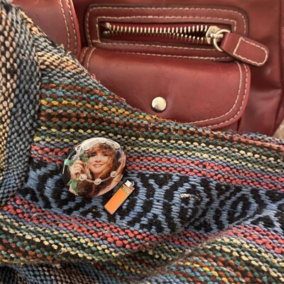 Little Orange Lighter Pin - Etsy