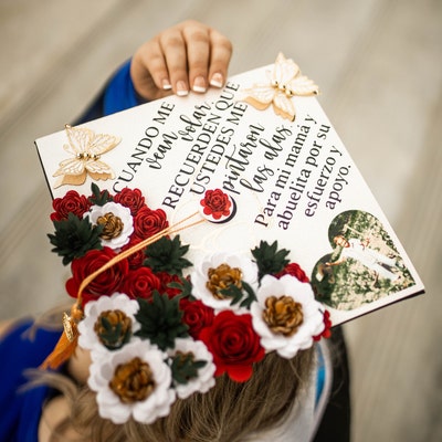 Custom Ecuador Ecuadorian Graduation Cap Topper Flag Cap - Etsy