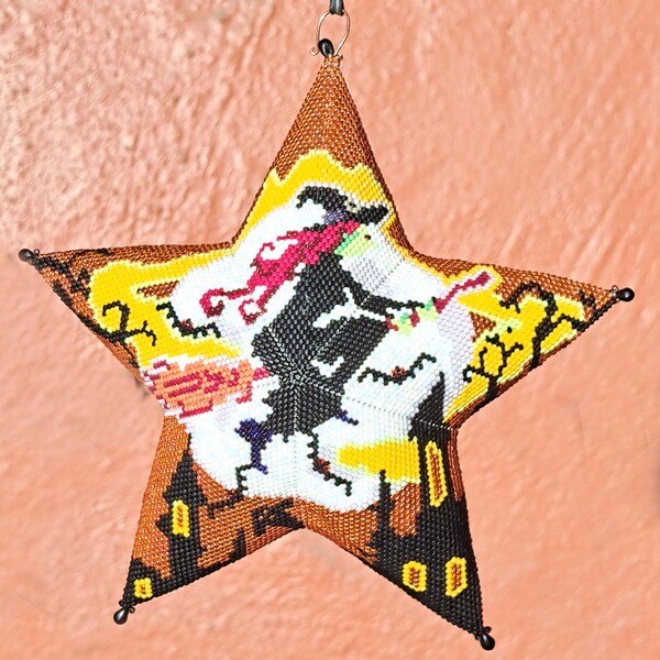 3d Star Native 1 Peyote Beading Pattern PDF Pattern Instant Download - Etsy