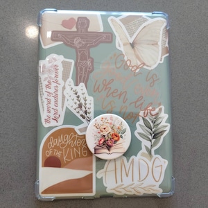 Jesus I Surrender Sticker, Jesus Sticker, Christian Sticker, Catholic ...