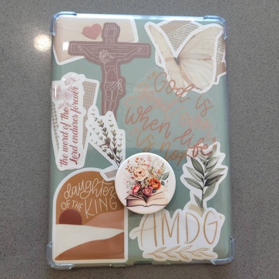 Crucifix Sticker, Jesus on Cross Sticker, Christian Sticker, Catholic ...
