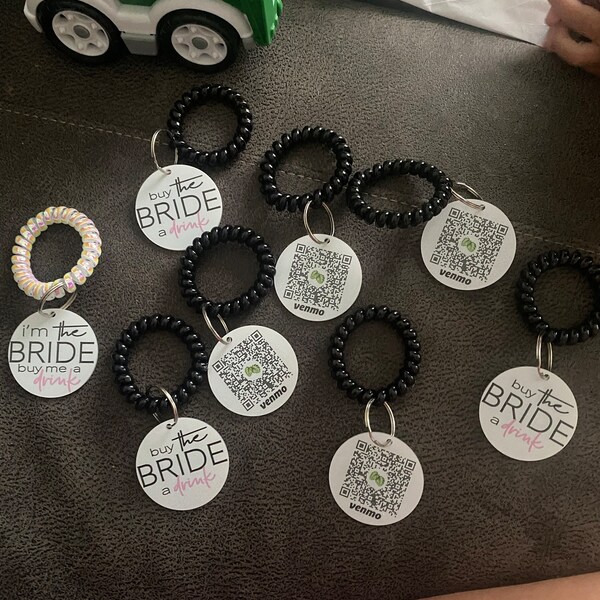 Venmo QR Code Bachelorette | Venmo Sticker Bachelorette | Buy the Bride ...