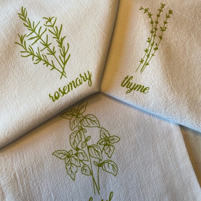 Herbs Svg, Thyme Svg, Kitchen Svg, Garden Svg, Farmhouse Svg, Leaves ...