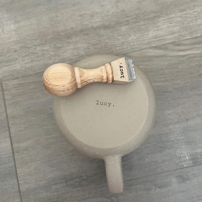 Stamp for Garment Tags With Fiber Content and Care Instructions, Size ...