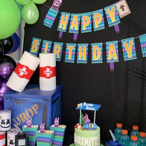 Gamer Drop Crate Chip Bag, Mystery Blind Loot Goody, Party Favor Blue ...