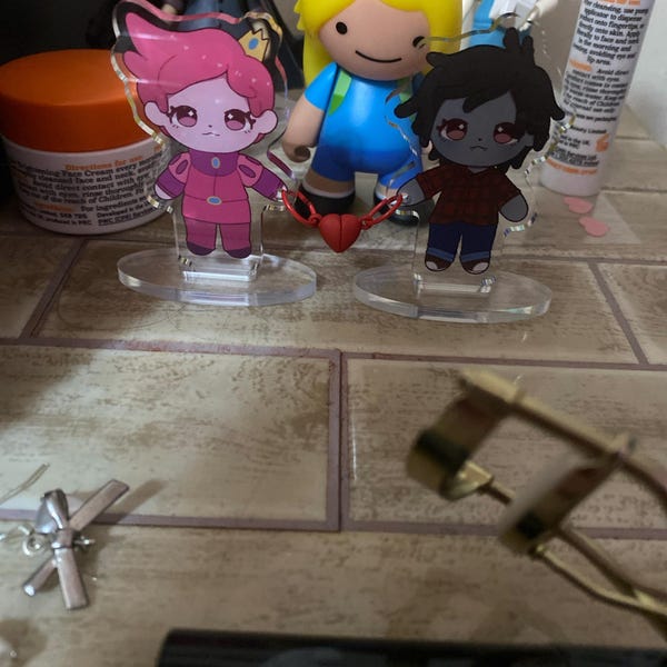 TADC Spinning Standee, Pomni Standee Moving Acrylic Charm - Etsy