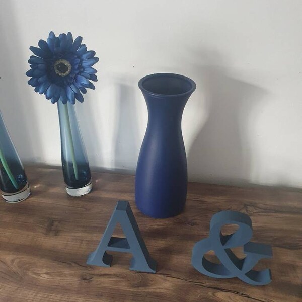 Abstract Art, Line Drawing Face ,hand Painted Bottle, Black Abstract ...